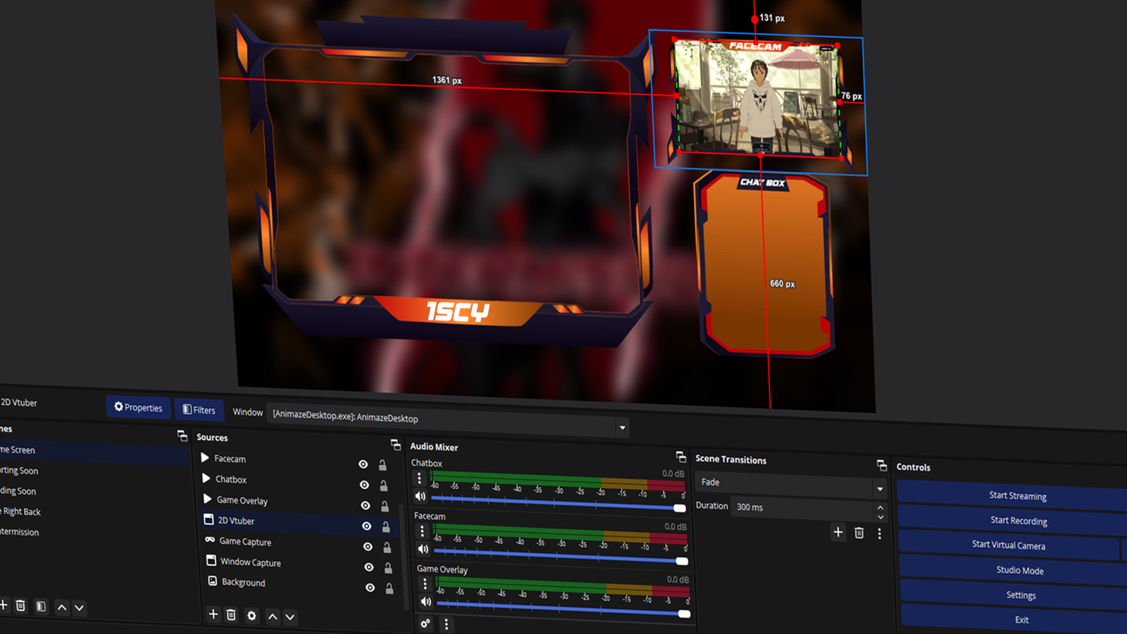 Attach 3D Full Body VTuber Model to Twitch with VSee Face | Streamer Station